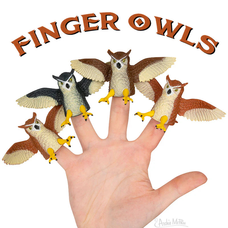 Owl Finger Puppet – Obscurityshop