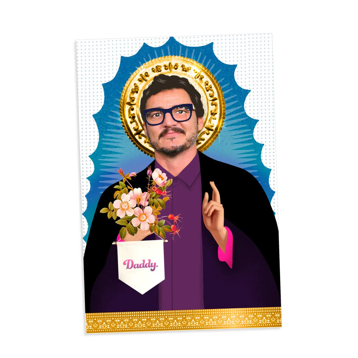 Pedro Pascal Prayer Candle – Obscurityshop